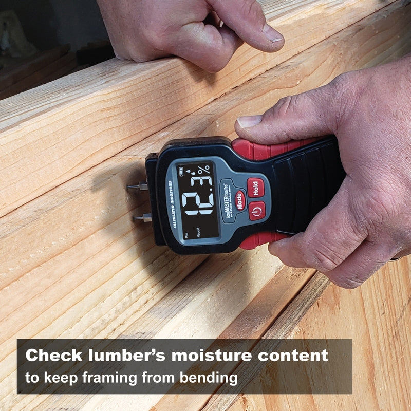 AccuMASTER Duo Pro Pin & Pinless Moisture Meter
