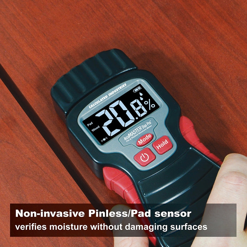 AccuMASTER Duo Pro Pin & Pinless Moisture Meter